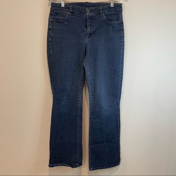 Talbots | Jeans | Talbots Dark Wash Curvy Boot Cut Jeans | Poshmark